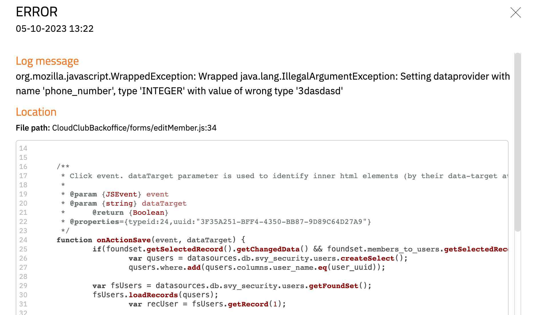 Servoy Cloud Control Center